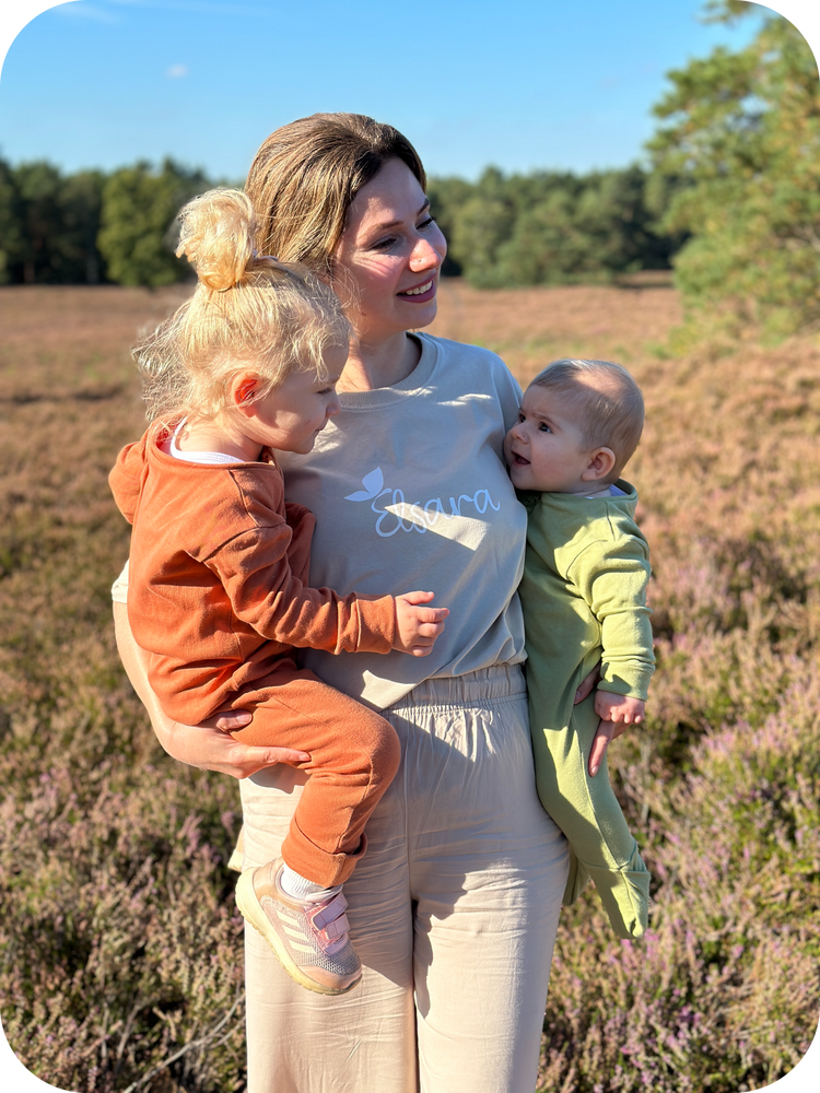 Mitwachsende zertifizierte Bio-Babymode von Elsara