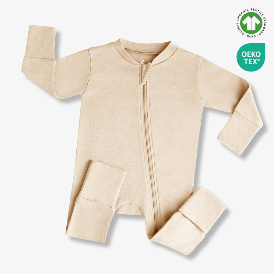 Mitwachsende zertifizierte Bio-Babymode von Elsara